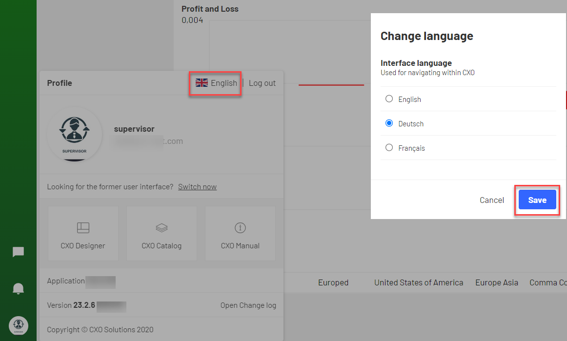 Multilingual-English/French/German – CXO