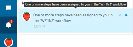 Workflow Notifications – CXO